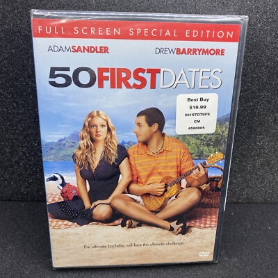 50 First Dates (DVD, 2004, Full Screen Special Edition) NEW 43396060500 ...