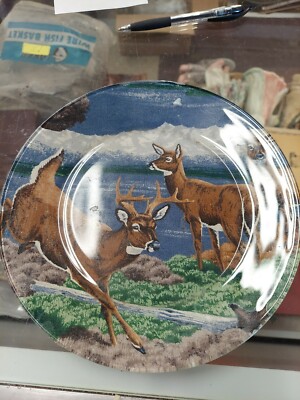 Decorative Deer Plate | eBay
