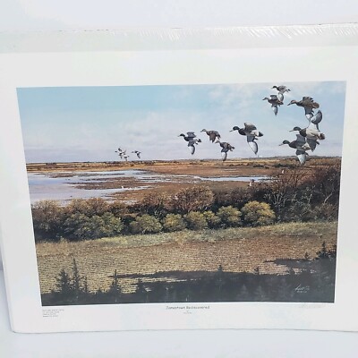 Signed Harold Roe Print "Jamestown Rediscovered" 18-1/2" x 23-1/2" | eBay