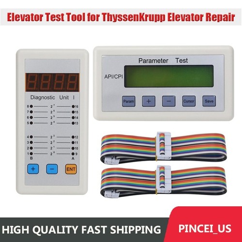 Elevator Test Tool + PT Parameter Test for ThyssenKrupp Elevator Repair ...
