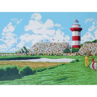 "Hilton Head: Heritage Classic" by Rick Rush -Limited Edition Serigraph ...