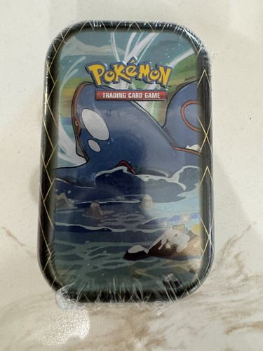Pokemon TCG Shining Fates Mini Tin Kyogre Art Card Game Factory Sealed ...