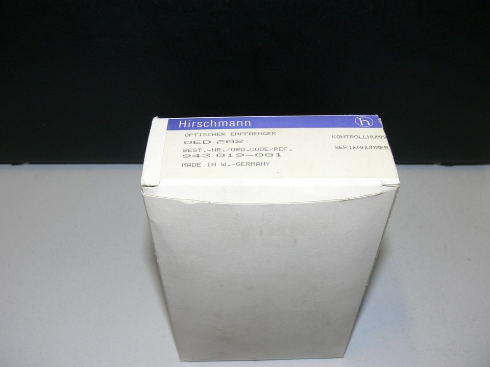 Hirschmann OED 202 Optical Receiver Digital | eBay UK