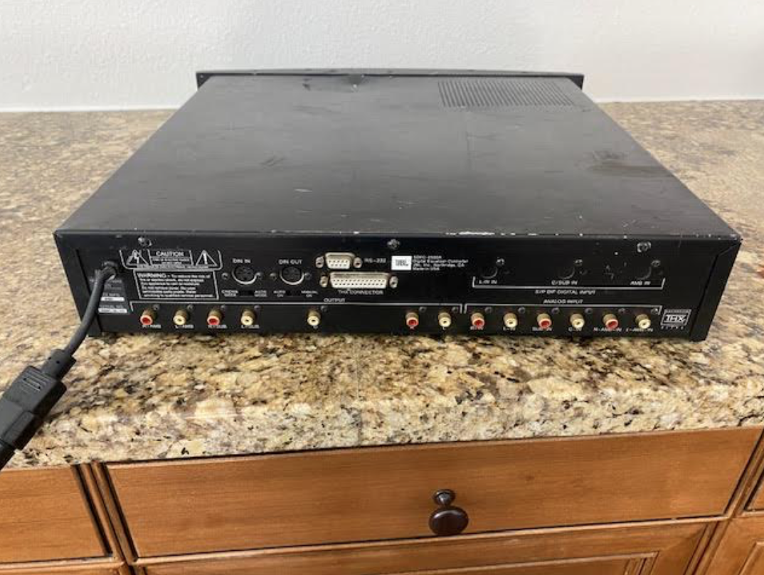 JBL Synthesis SDEC-2500A Digital Equalizer Controller | eBay