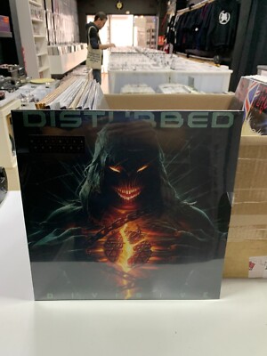 Disturbed LP Divisive 2022 Limited Edition Silver Vinyle Scellé | eBay