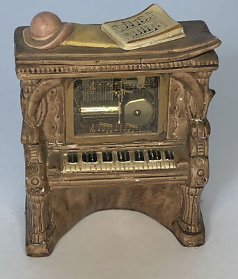 Vintage TOYO Porcelain Playing Piano Music Box - Japan - Tested & Works ...