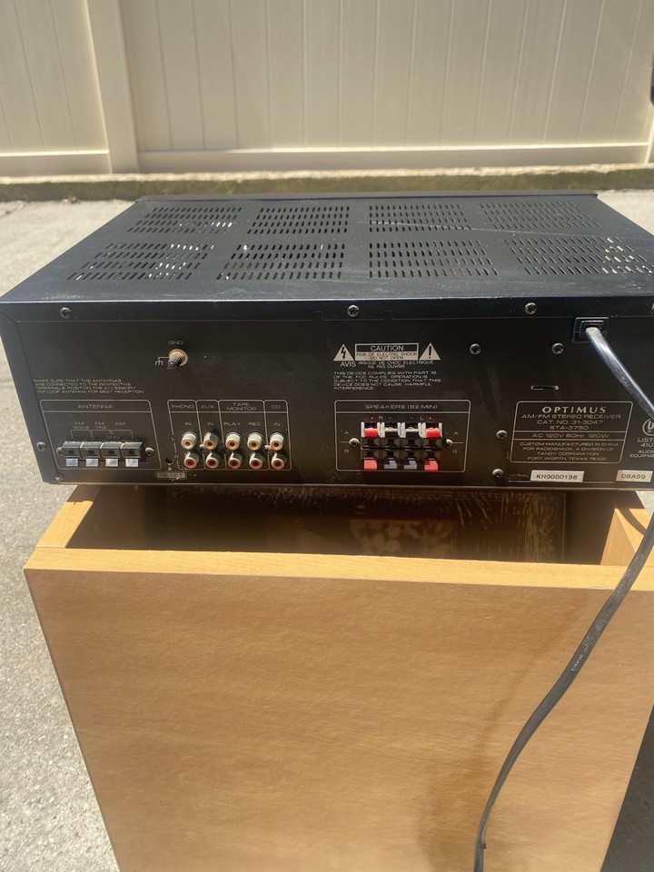 Optimus STA-3750 AM/FM Stereo Receiver | eBay