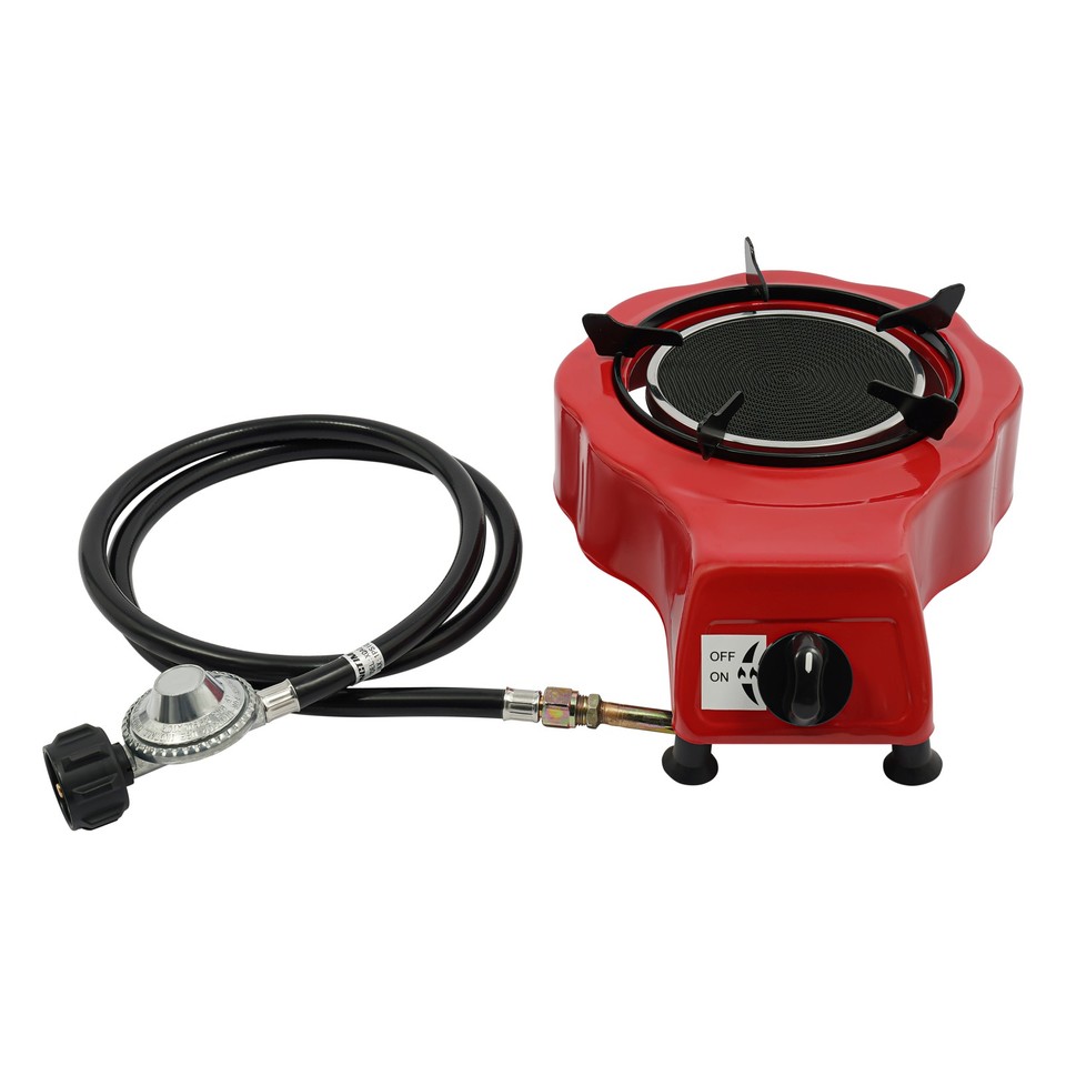 LPG Single Gas Stove Burner Portable Propane Outdoor Camping Cooking ...