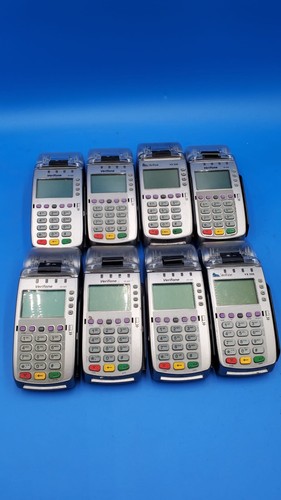 LOT OF 8/ Verifone VX520 VX 520 Credit Card Machine Terminal Reader | eBay