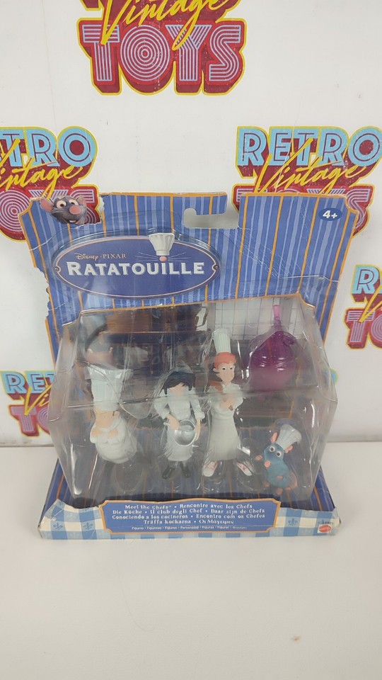 Ratatouille Disney Pixar Action Figure Mattel New Meet The Chefs ...