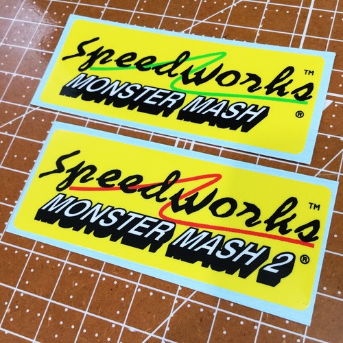 Restoration Vintage RC Trinity Monster Mash Brushed Motor Sticker ...