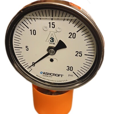 Ashcroft 35-1032-SL Sanitary Gauge XCZSGZF 3½" Stainless 316 Sale | eBay