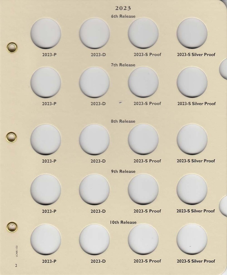 Littleton Album For American Women Quarters PDSS 2022-2025 LCA85 Clad ...