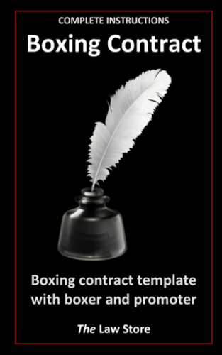 Boxing Contract: Boxing Contract Template with Boxer and Promoter, plus ...