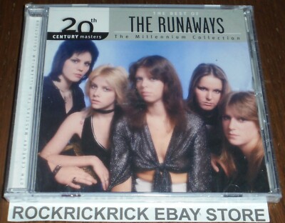 THE RUNAWAYS - THE BEST OF THE RUNAWAYS -12 TRACK CD- BRAND NEW SEALED ...