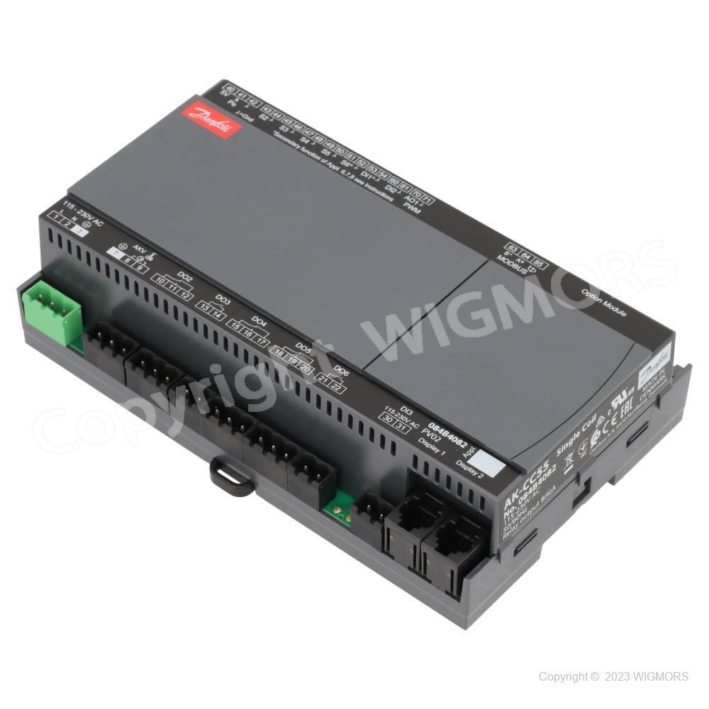Regulator Danfoss AK-CC 55 Single Coil (1 AKV) 084B4082 | eBay