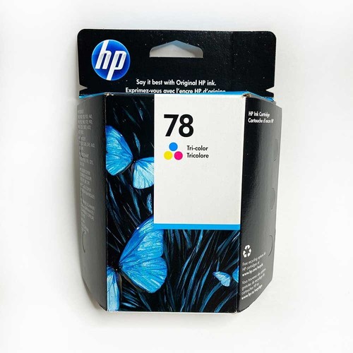HP 78 Ink Cartridge Tri Color C6578DN - Brand New Sealed | eBay