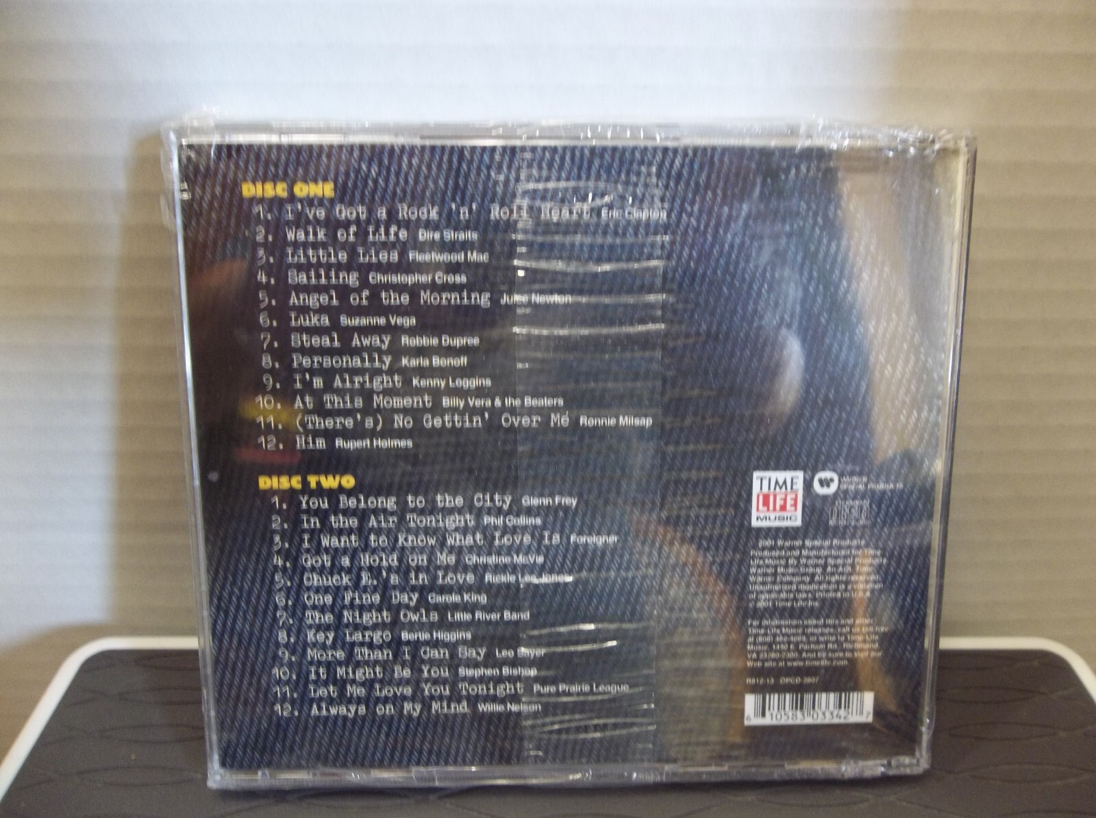 Time+Life+Singers+and+Songwriters+1979-1989+CD+2+Disc+Set+24+Tracks for ...