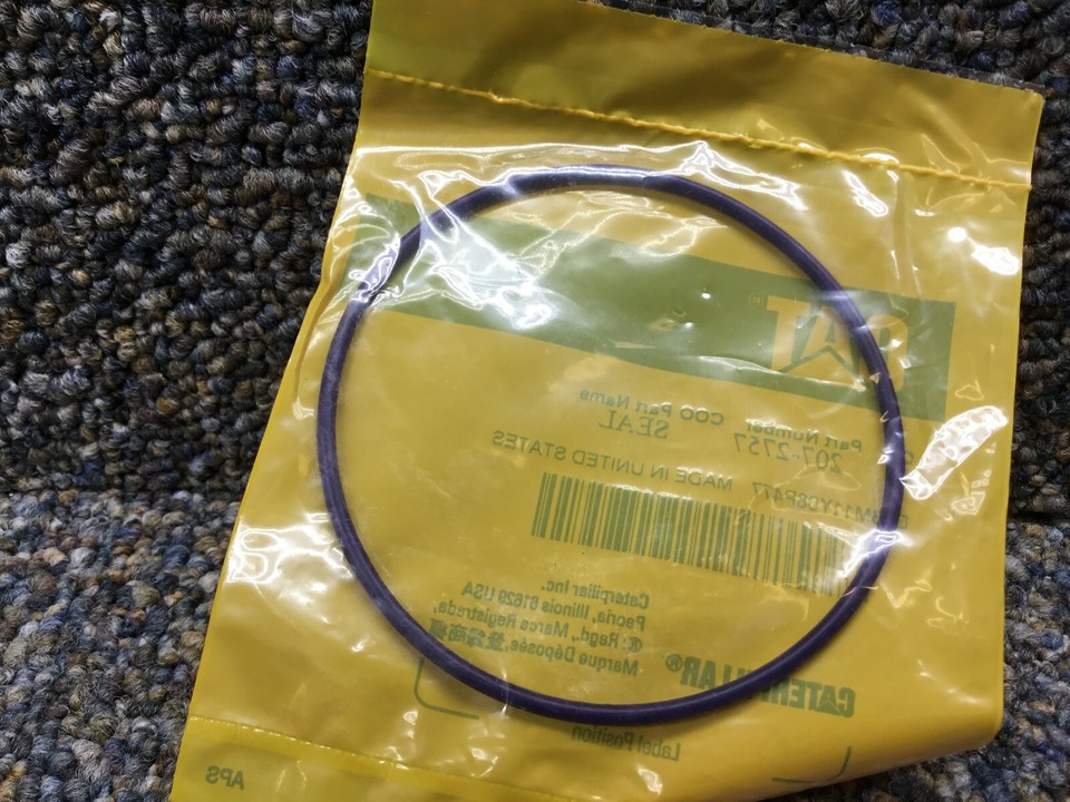NEW OEM CATERPILLAR FUEL FILTER SEAL 207-2757 CAT 2072757 | eBay