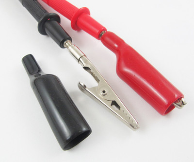 5 sets Insulated Screw Test Lead on Alligator Crocodile Clip for ...