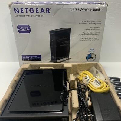 Netgear WNR2000v5 N300 4 Ports Wireless WiFi Router 606449059151| eBay