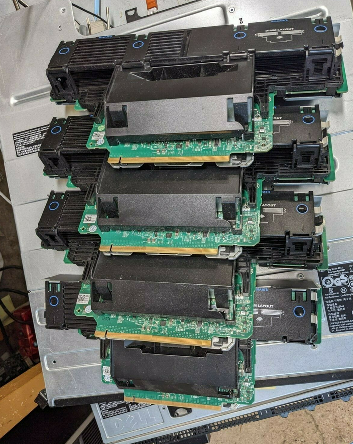 Dell PowerEdge R910 Memory Riser Board set C2CC5 0C2CC5 Lot of 4 | eBay