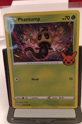 Phantump Pokemon Card - 016/196 - Common - NM New | eBay