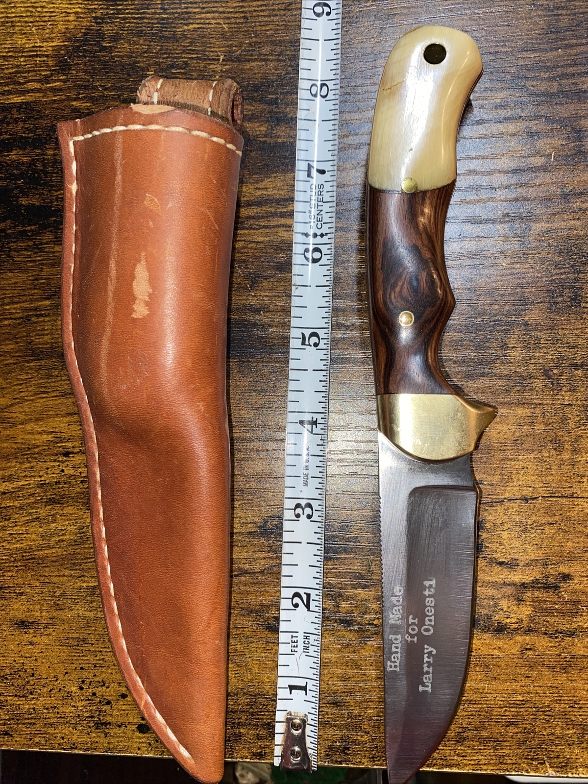 Rare Custom Wind River Knife By Justin Bridges -1990’s/w Sheath ...