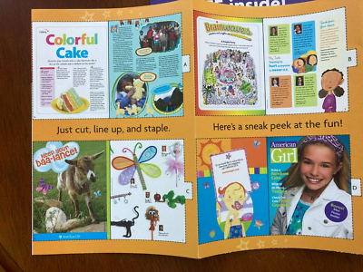 American Girl Mini Magazines Print Outs