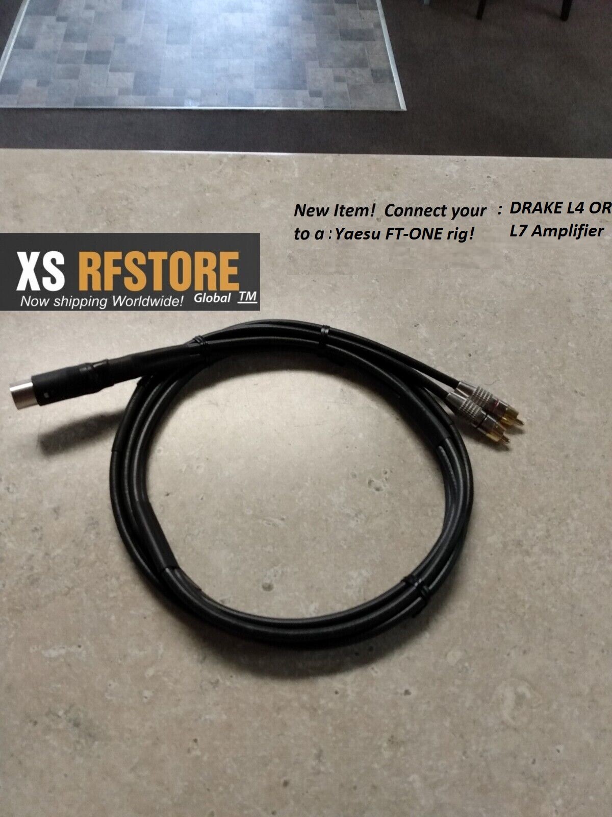 Drake L4 & L7 Ham Radio Linear Amplifier Cable for YAESU FT-ONE | eBay