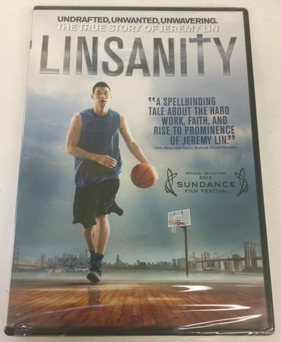 Brand NEW Sealed LINSANITY True Story DVD Basketball 2013 Jeremy Lin NY ...