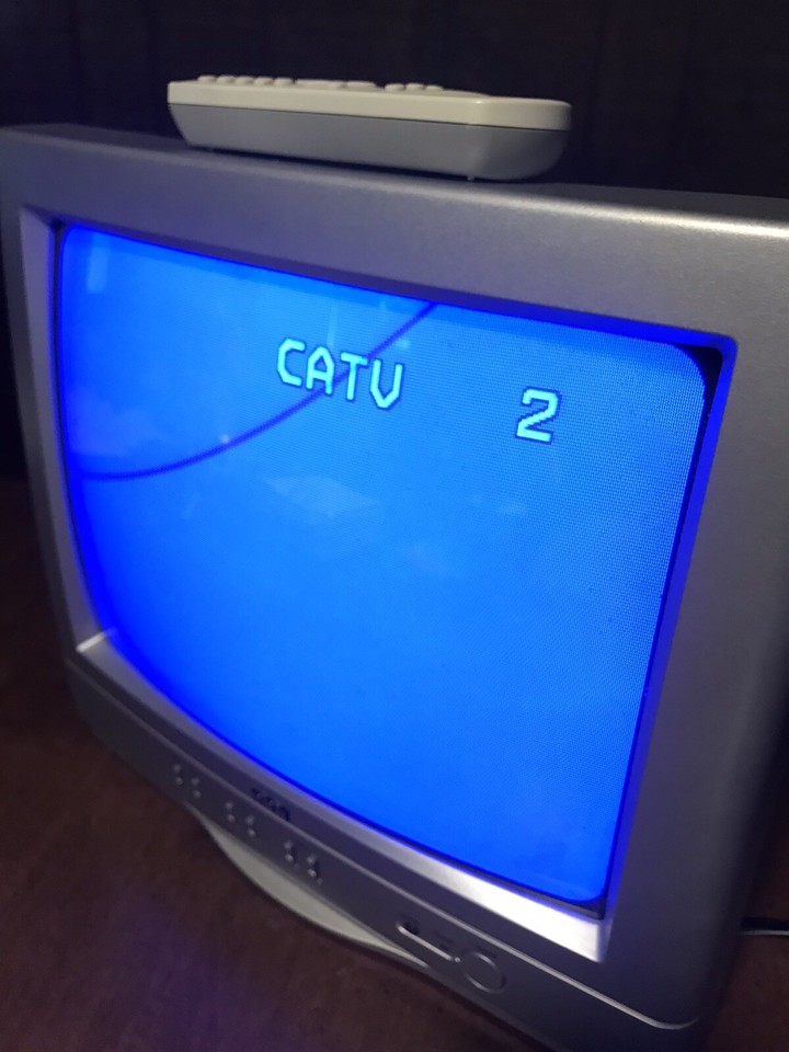 RCA 13 Inch 13V420T CRT TV Retro Gaming with Remote Tested Works | eBay