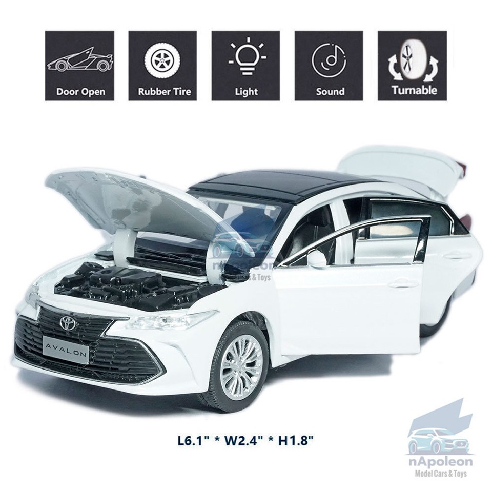 1:32 Toyota Avalon Sedan Model Car Diecast Toy Vehicle Collection Kid ...