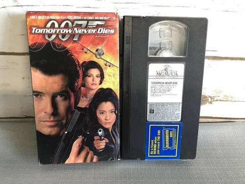 Tomorrow Never Dies (VHS, 1998) Pierce Brosnan Free Shipping | eBay