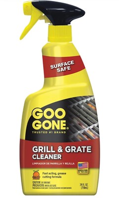 Goo Gone Grill and Grate Cleaner - 24 Ounce - Cleans Cooking Grates and ...