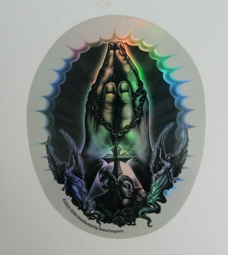 2003 ODM Vending Sticker Latin Religious Sticker (C) | eBay