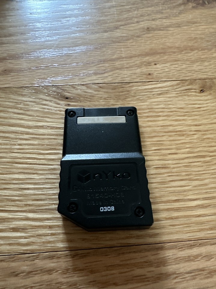 Nyko GameCube Memory Card 64mb | eBay