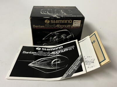 BOX ONLY Shimano Bantam Black Magnum 201GT Baitcasting Fishing Reel Box ...