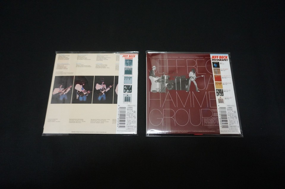 Jeff Beck - Mini LP CD 7 Titles 1971~1977 Set + Promo Box Paper Sleeve ...