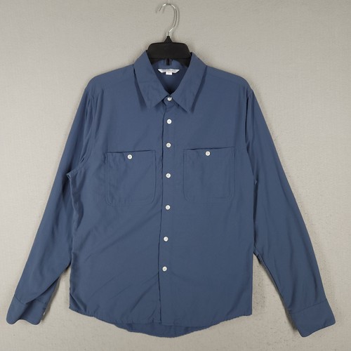 Clothing Arts Shirt Mens Small Blue Travel P Cubed Pick Pocket Proof ...