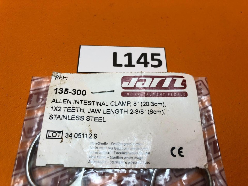 Jarit 135-300 Allen Clamp, 8" 1x2 Teeth, Jaw Length 2-3/8" - New | eBay