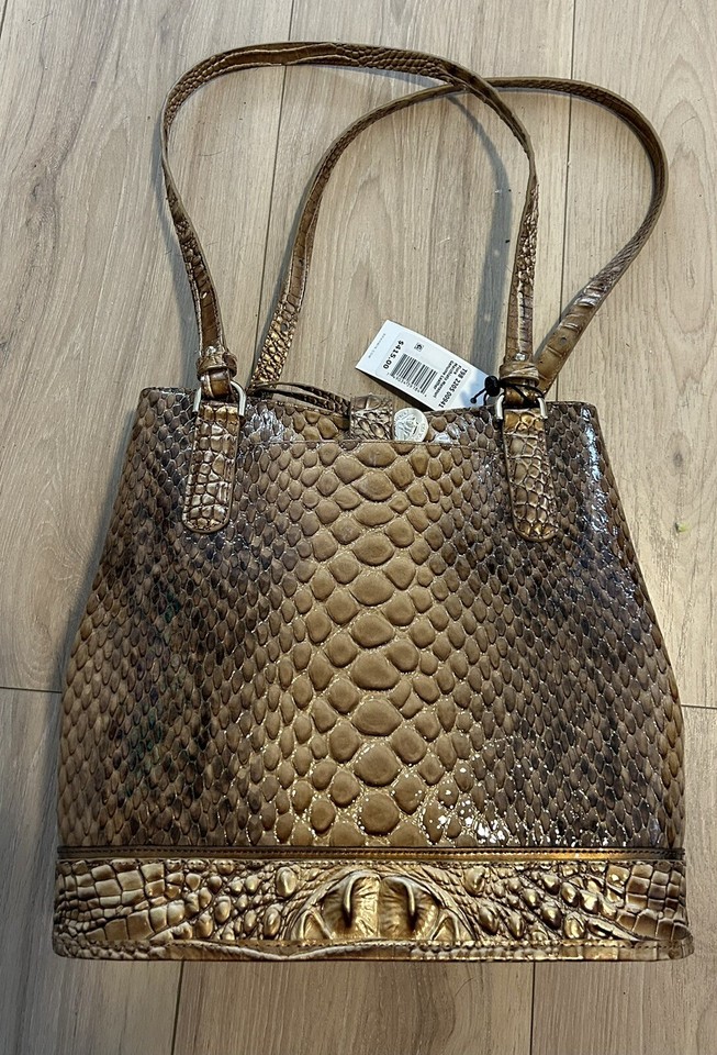 NWT Brahmin Fiora Macchiato Mansouri Shoulder Bag Retails for $415 | eBay