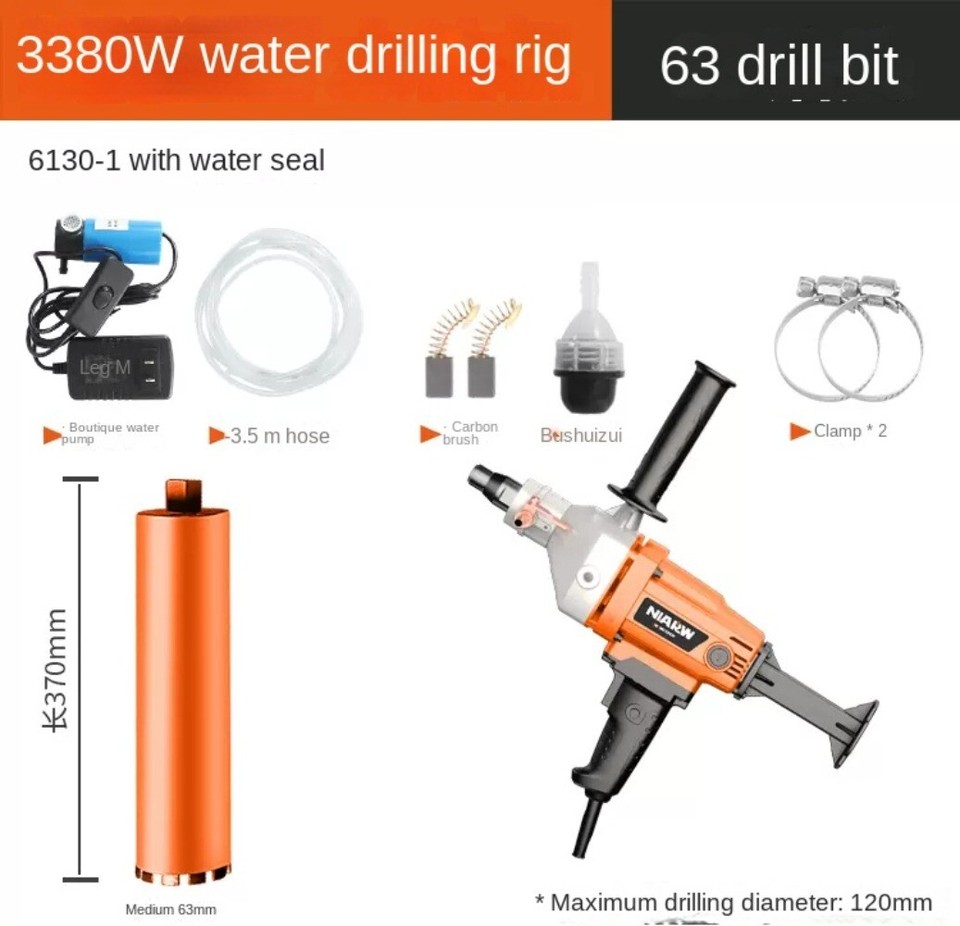 Diamond Core Drilling Machine Concrete Core Engineering Torque Drilling ...