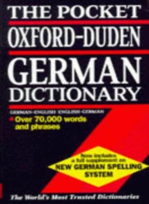 The Pocket Oxford-Duden German Dictionary. 9780198601364 | eBay