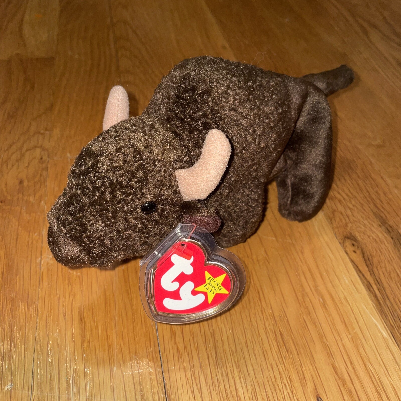 Rare 1998 TY BEANIE BABIES ROAM THE BISON, WITH ERRORS As Pictured | eBay