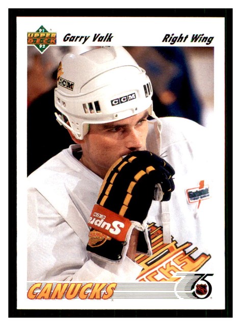 1991-92 Upper Deck - #152 Garry Valk for sale online | eBay