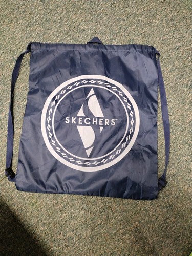 SKECHERS brand Drawstring Backpack Gym Bag Reusable Shopper Tote Bag | eBay