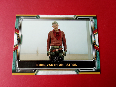Star Wars Topps The Book Of Boba Fett Cobb Vanth on Patrol Card #72 | eBay