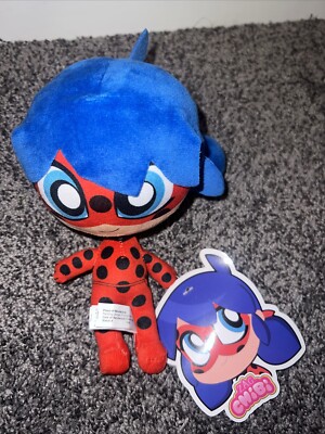Miraculous Ladybug Zag Chibis - Plush Toy Factory Lady Bug 7” New | eBay