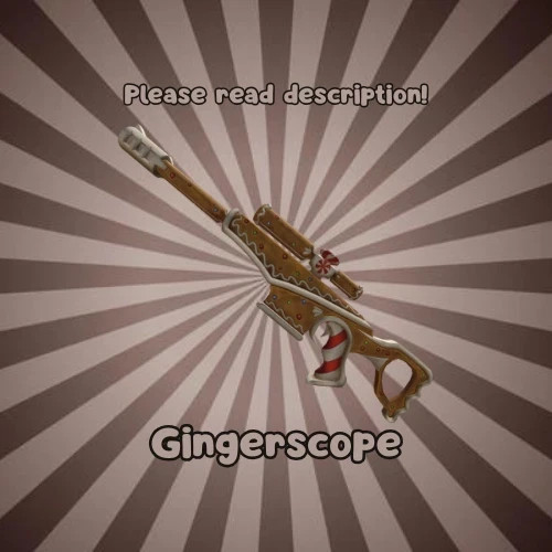 Gingerscope Gun | Roblox Murder Mystery 2 (Mm2) | eBay